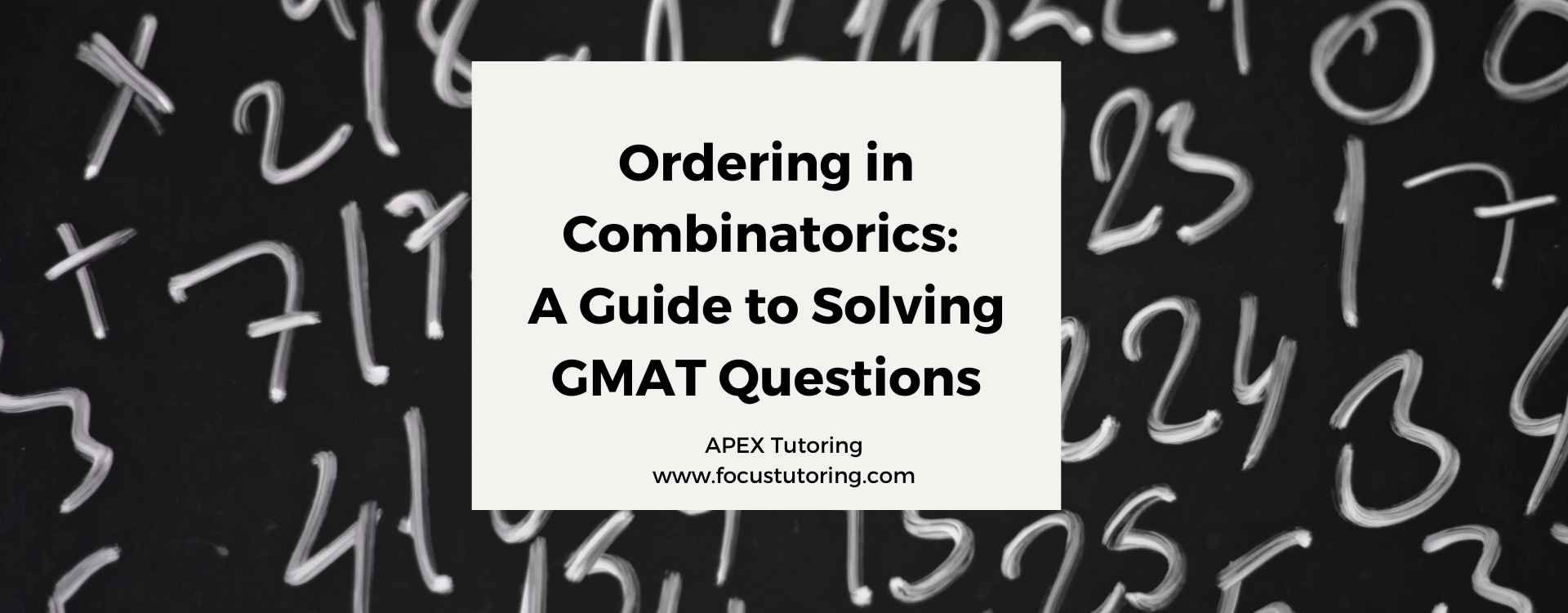 Ordering In Combinatorics A Guide To Solving Gmat Questions Apexgmat